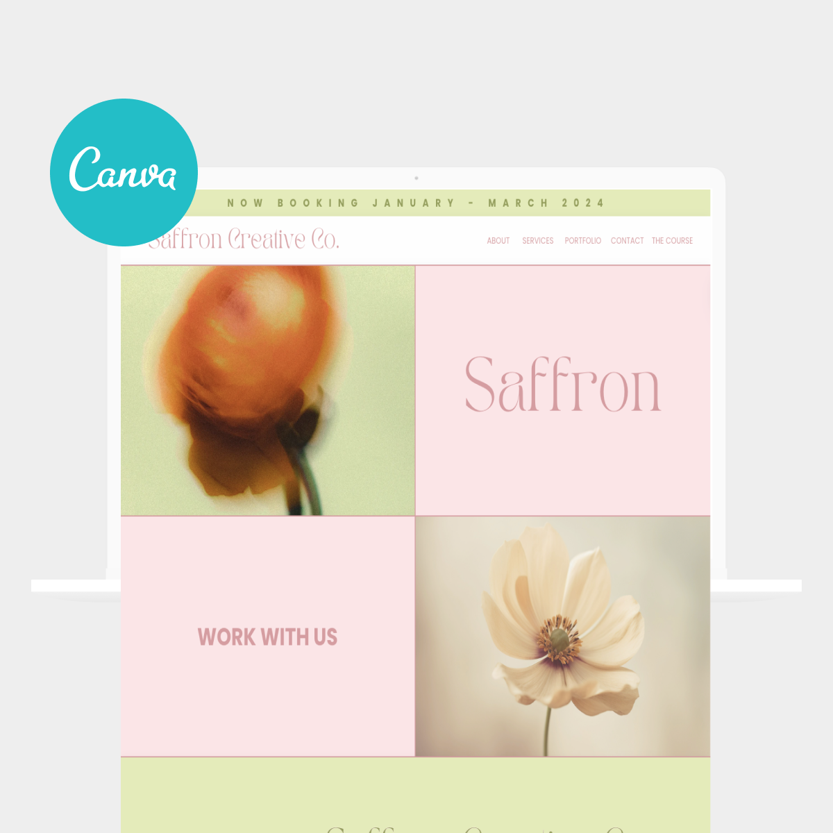 Pastel Canva Website – plrway